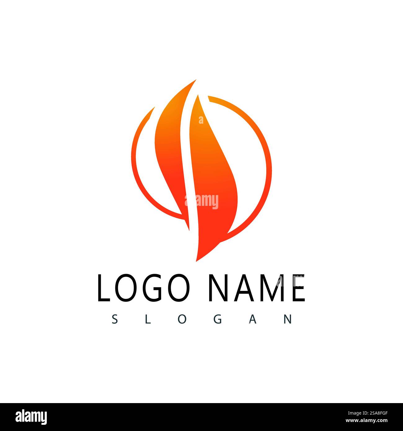 Fire flame vector illustration design template Stock Vector Image & Art ...
