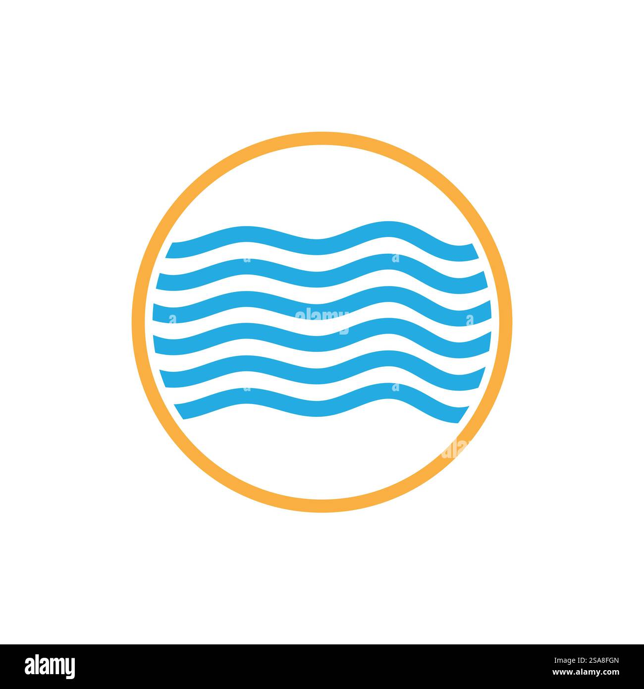 Wave logo vector element symbol design Stock Vector Image & Art - Alamy