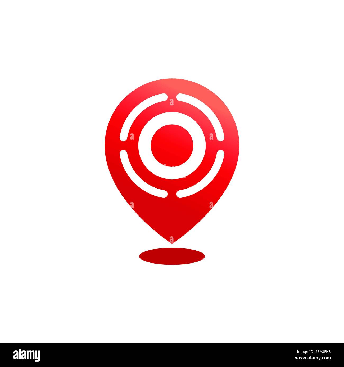 Location point Logo vector template Stock Vector Image & Art - Alamy