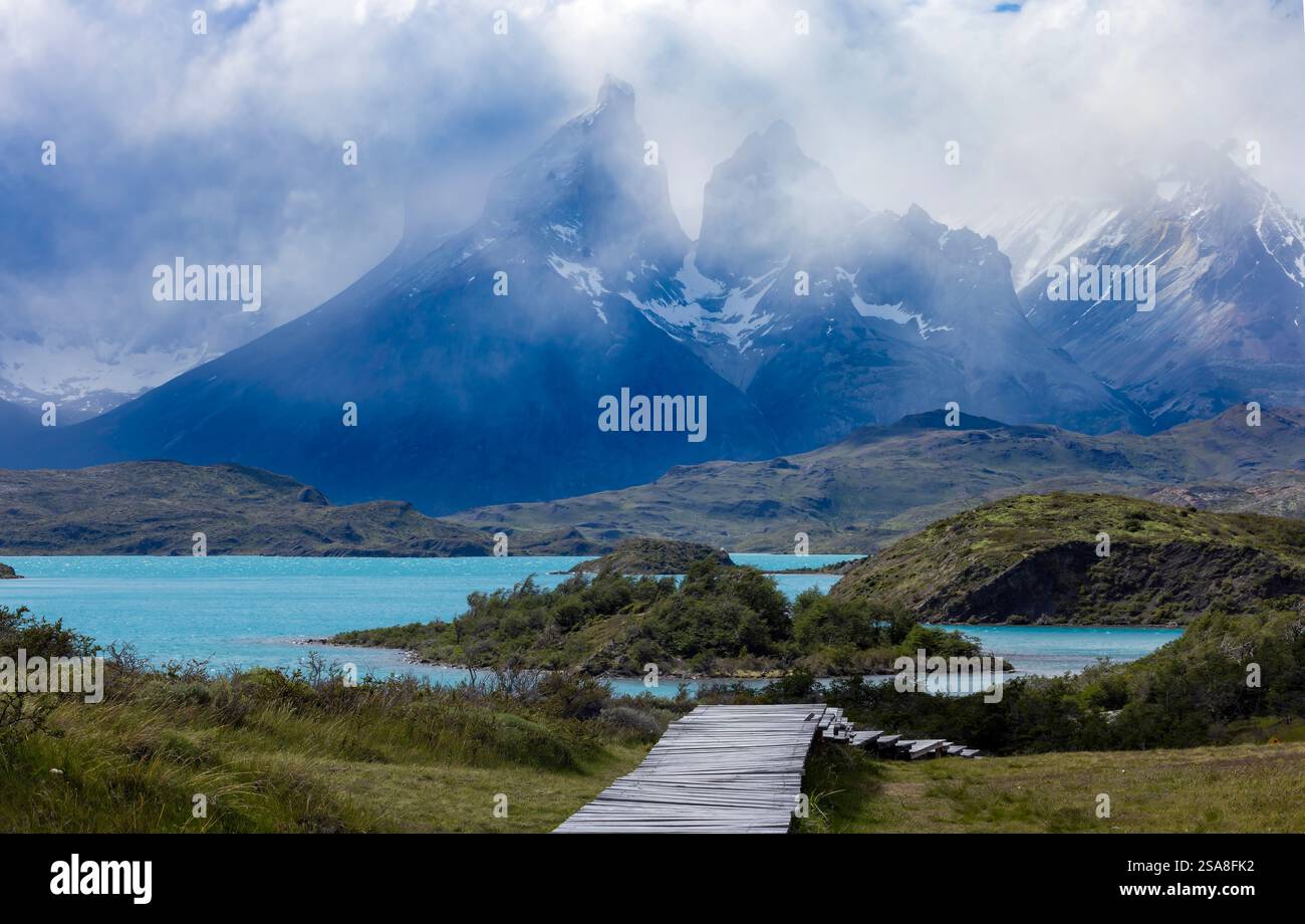 The Horns at Torres del Paine National Park Stock Photo - Alamy