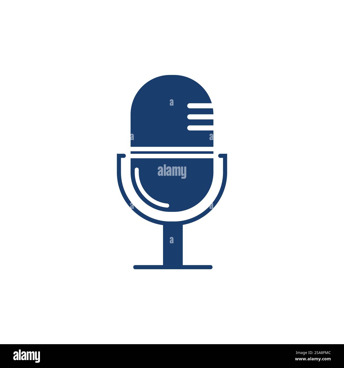 podcast logo vector symbol Stock Vector Image & Art - Alamy