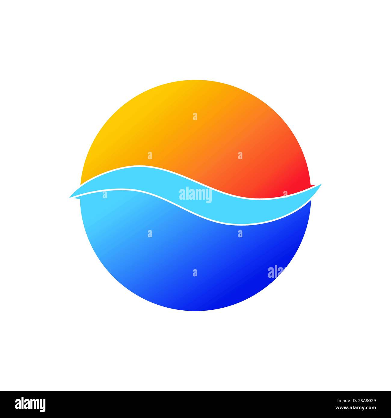 Wave logo vector element symbol design Stock Vector Image & Art - Alamy