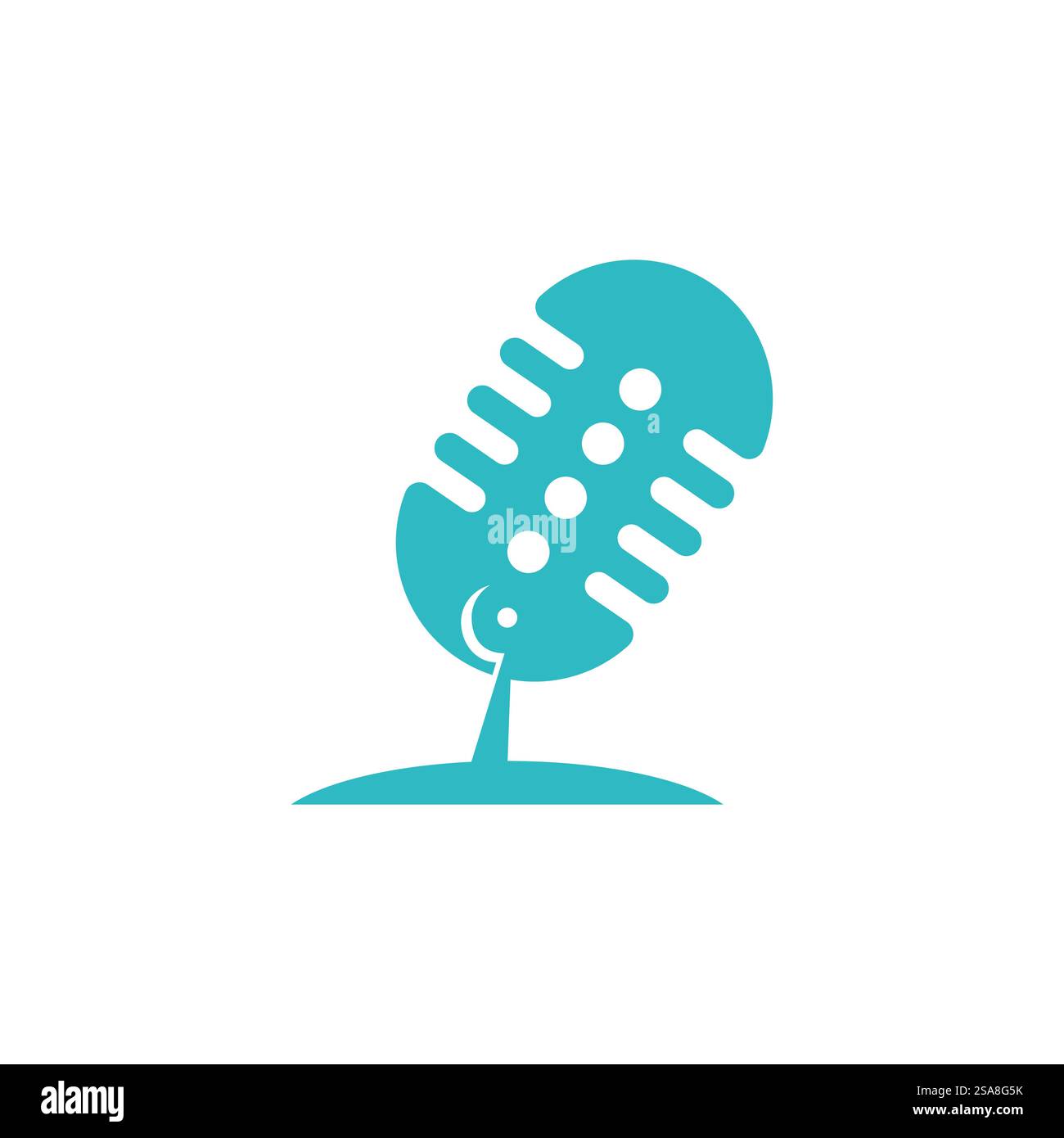 podcast logo vector symbol Stock Vector Image & Art - Alamy