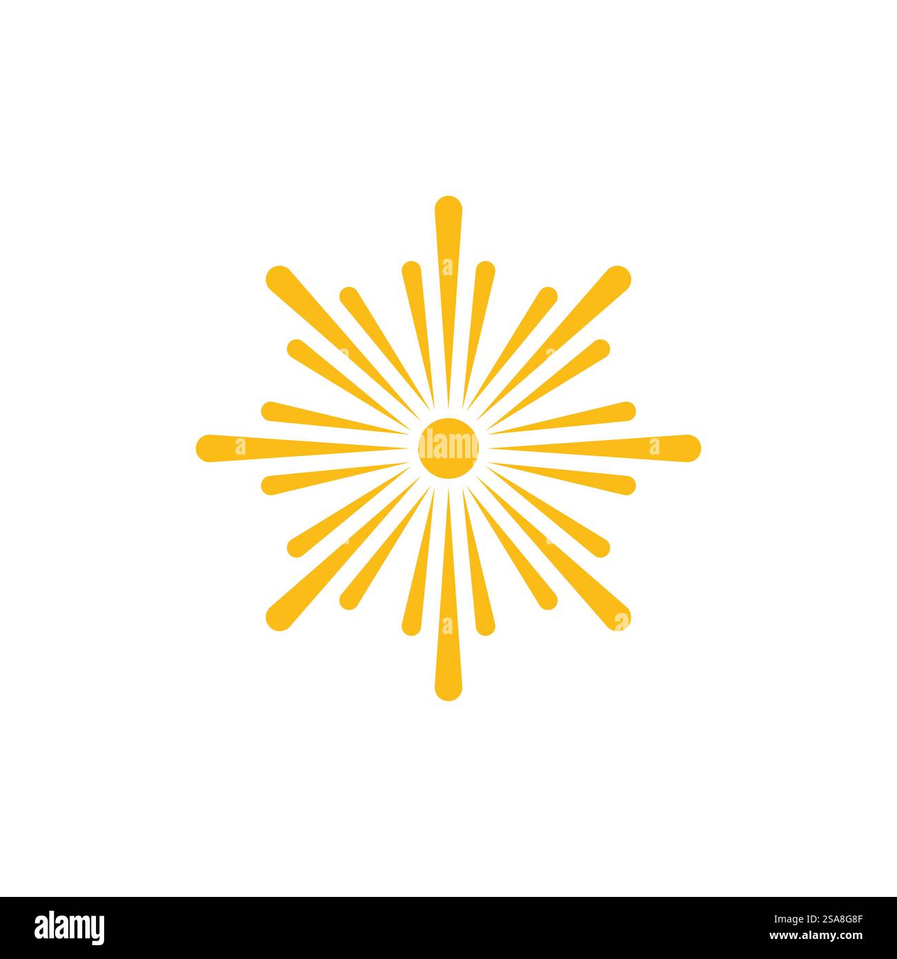 Sun logo vector template symbol design Stock Vector Image & Art - Alamy