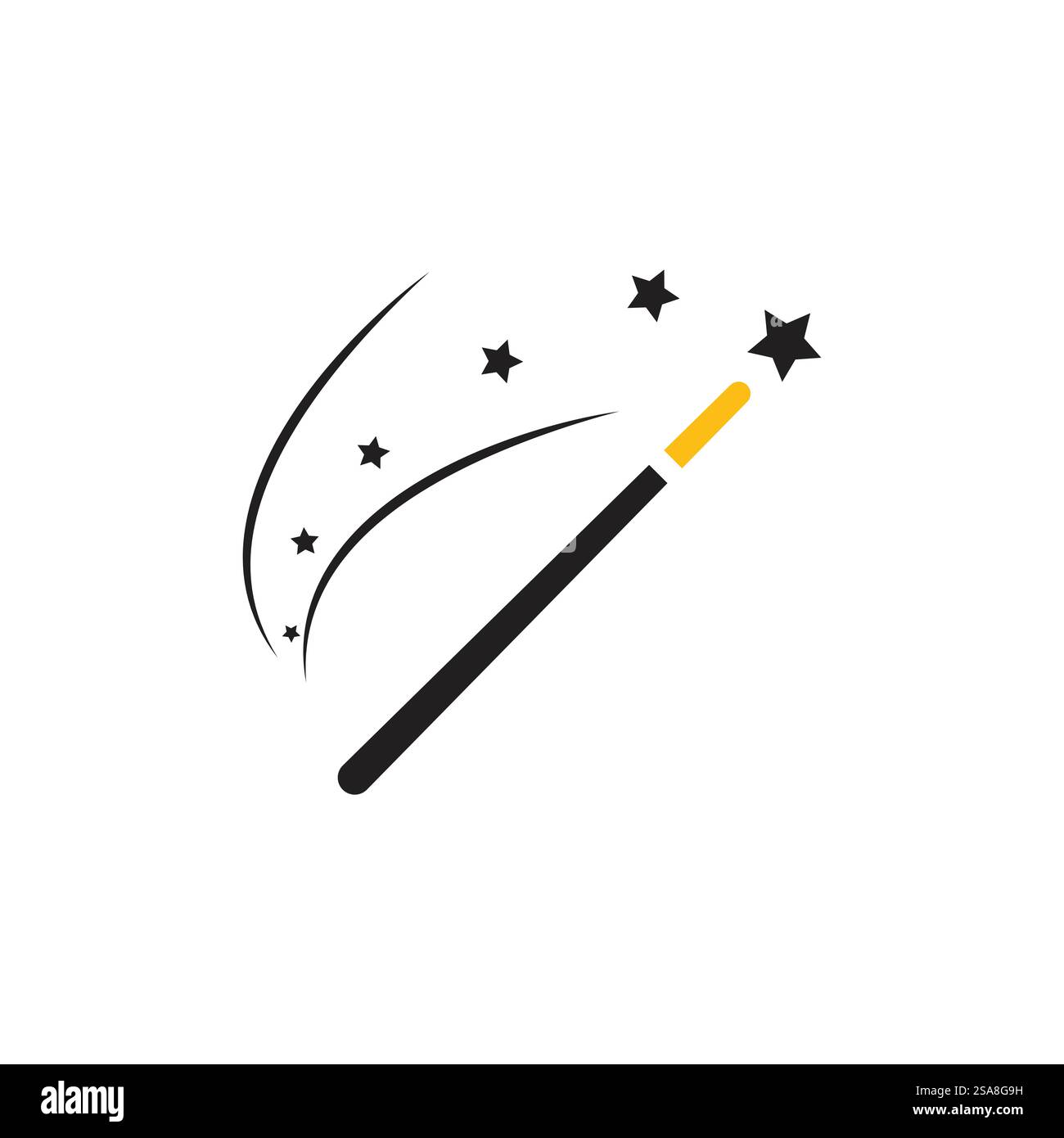 Wand Magic stick icon vector template symbol Stock Vector Image & Art ...