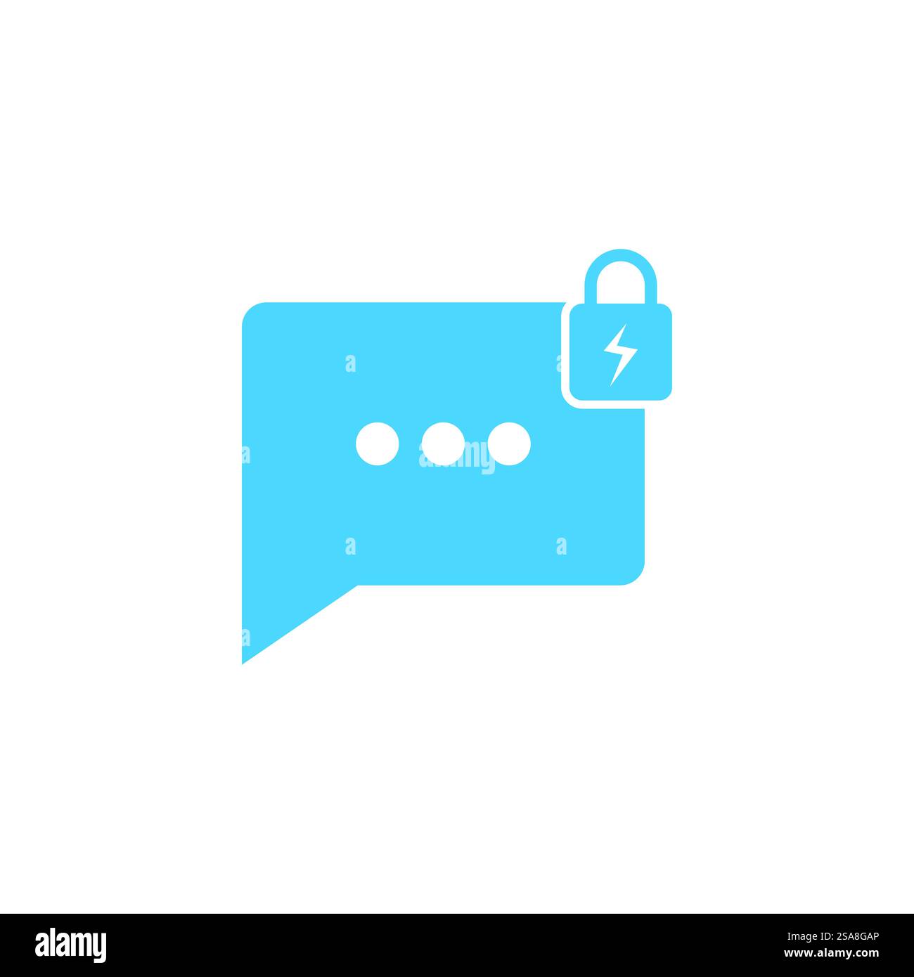 Chat talk pixel perfect logo vector symbol Stock Vector Image & Art - Alamy
