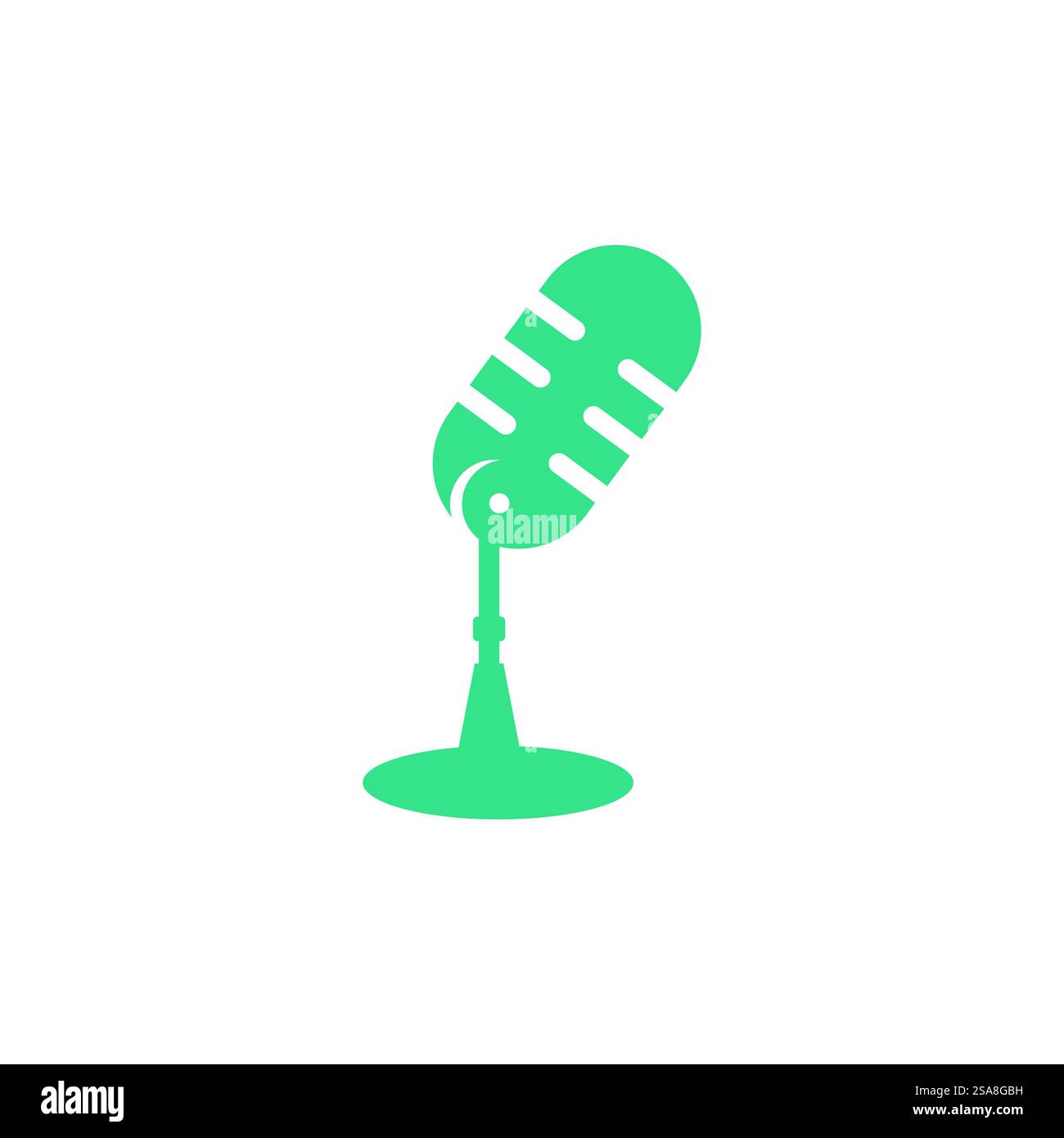 podcast logo vector symbol Stock Vector Image & Art - Alamy