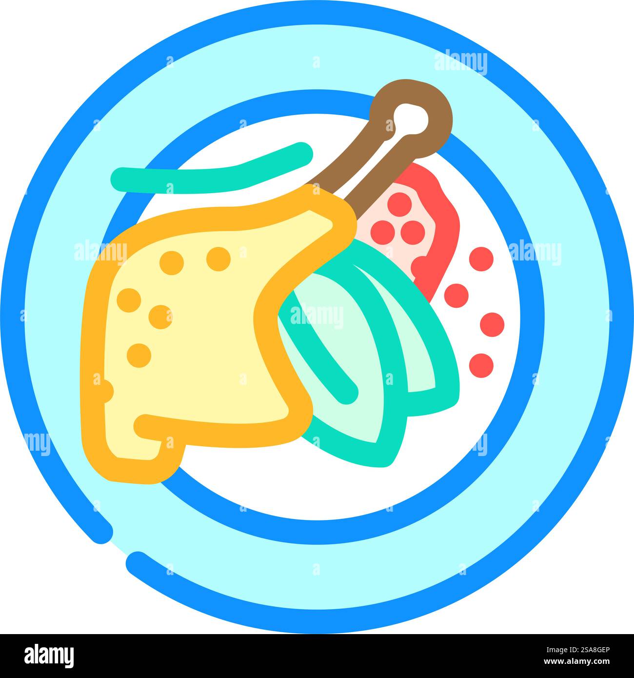 french cuisine tapenade color icon vector. french cuisine tapenade sign ...