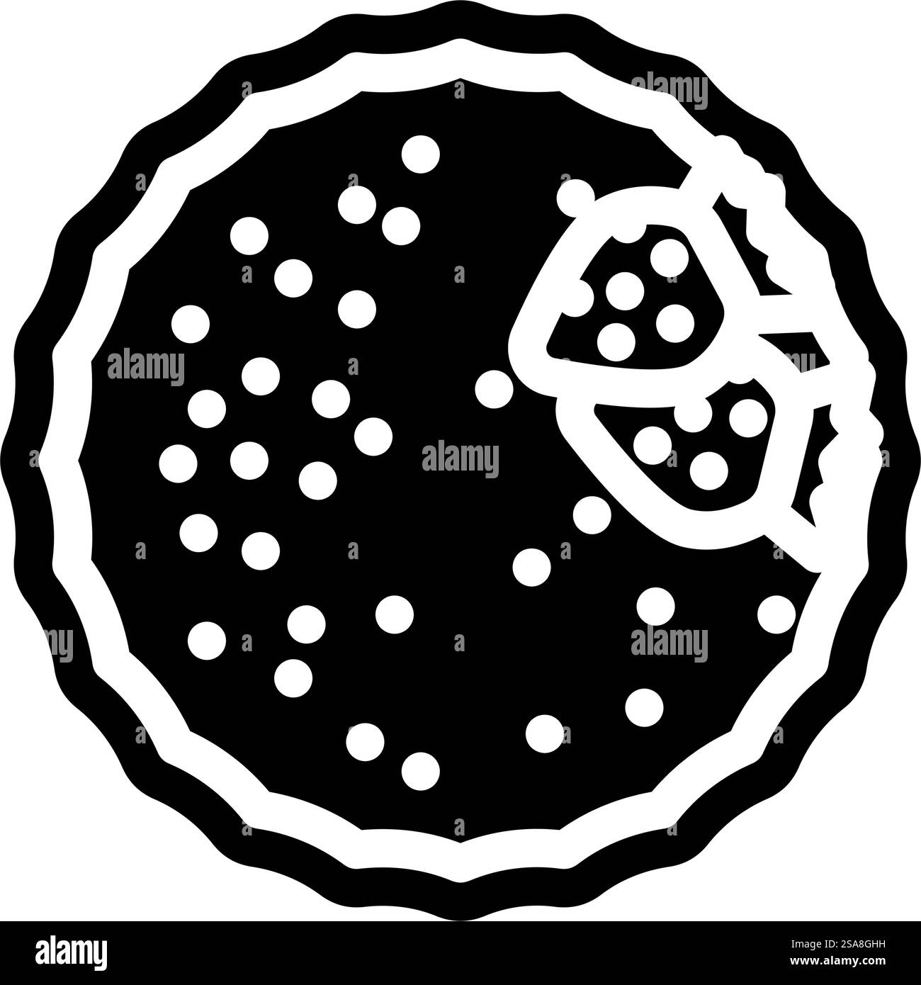 French dessert crème brûlée Stock Vector Images - Alamy