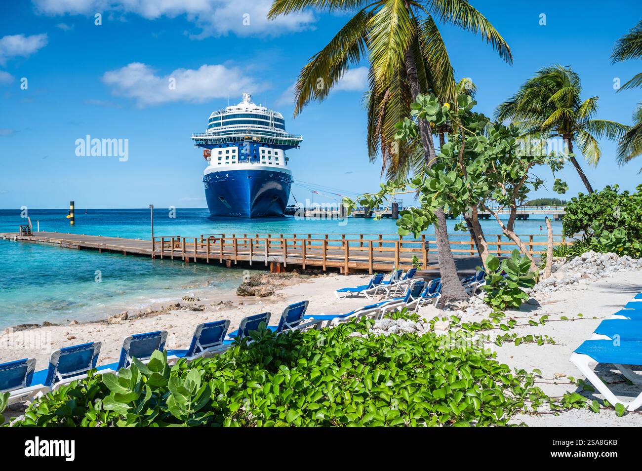 Grand Turk, Turks and Caicos - Nov 20, 2024: Cruise ship Celebrity ...