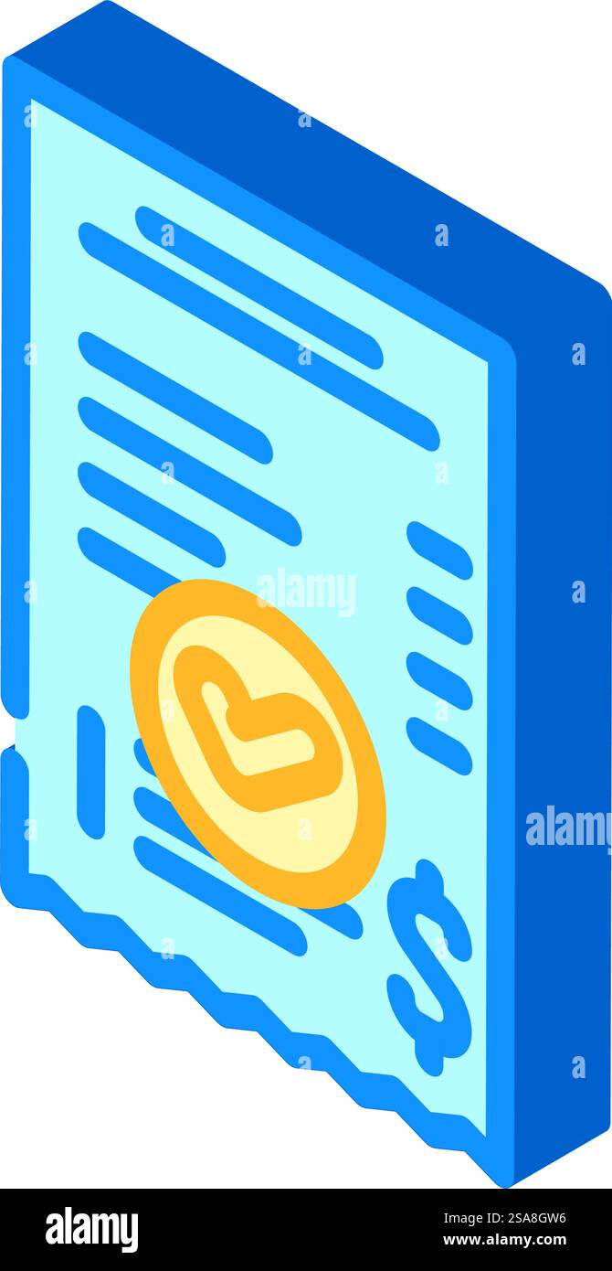 payment approved bank isometric icon vector. payment approved bank sign ...