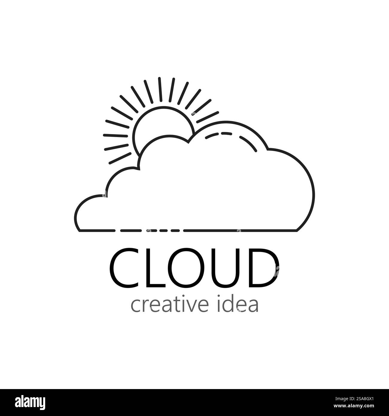 Network cloud computing flat Cut Out Stock Images & Pictures - Alamy