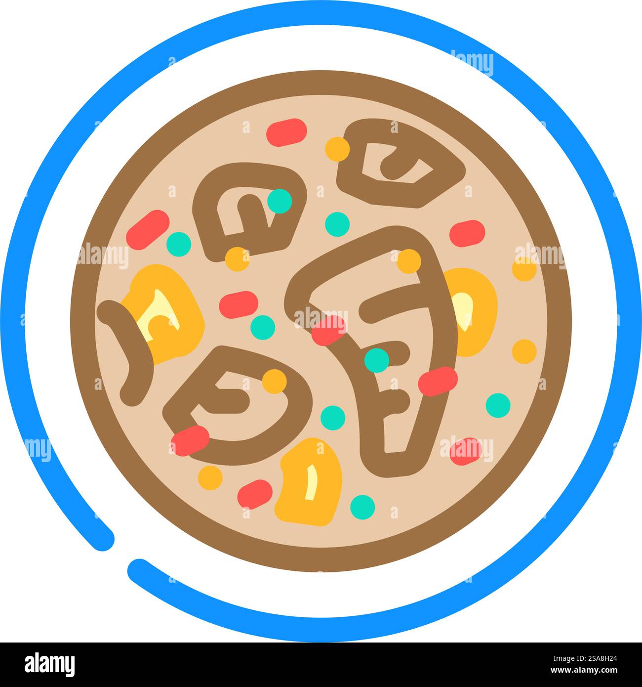 beef bourguignon french cuisine color icon vector. beef bourguignon ...