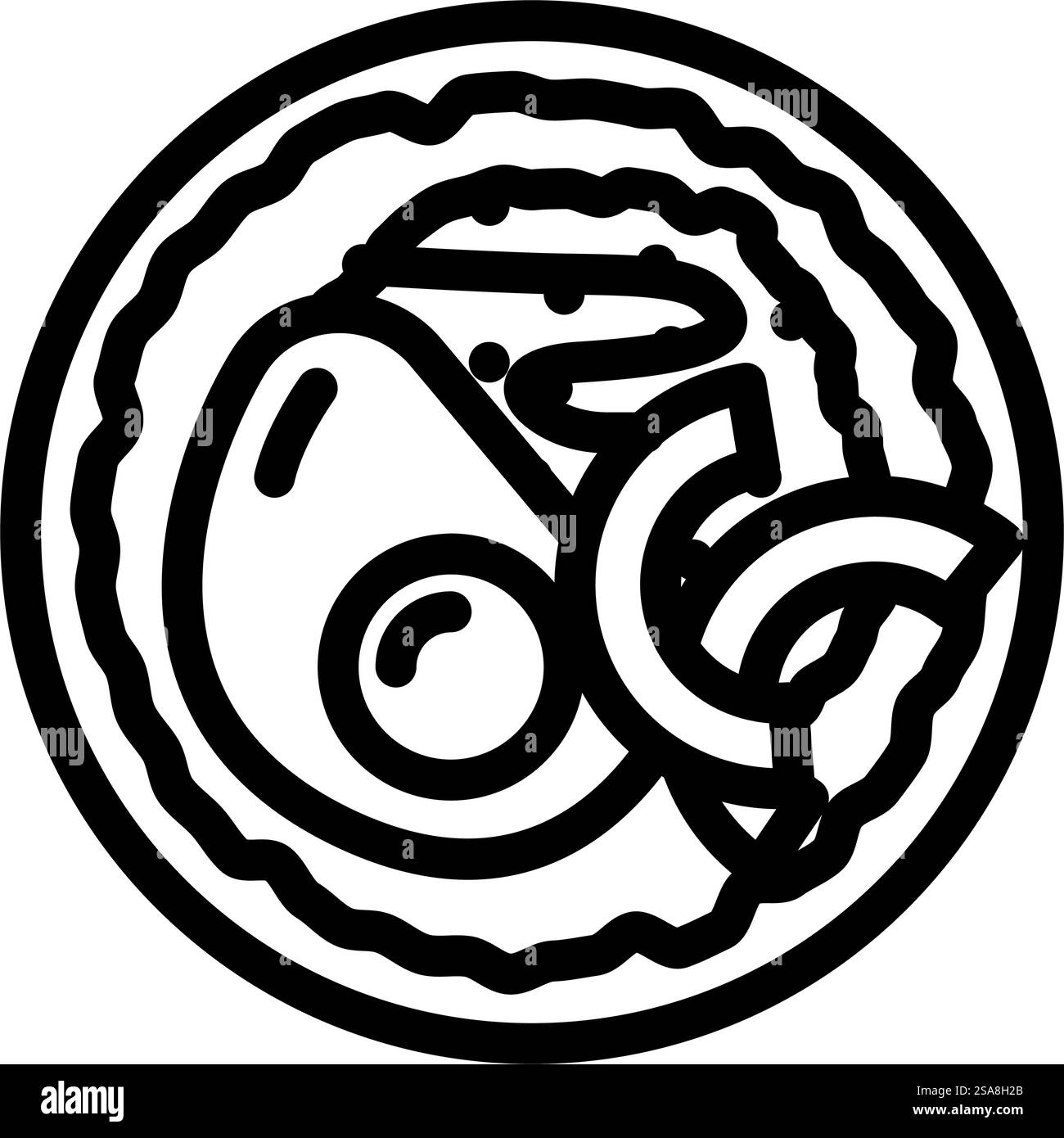 tostadas mexican cuisine line icon vector. tostadas mexican cuisine ...