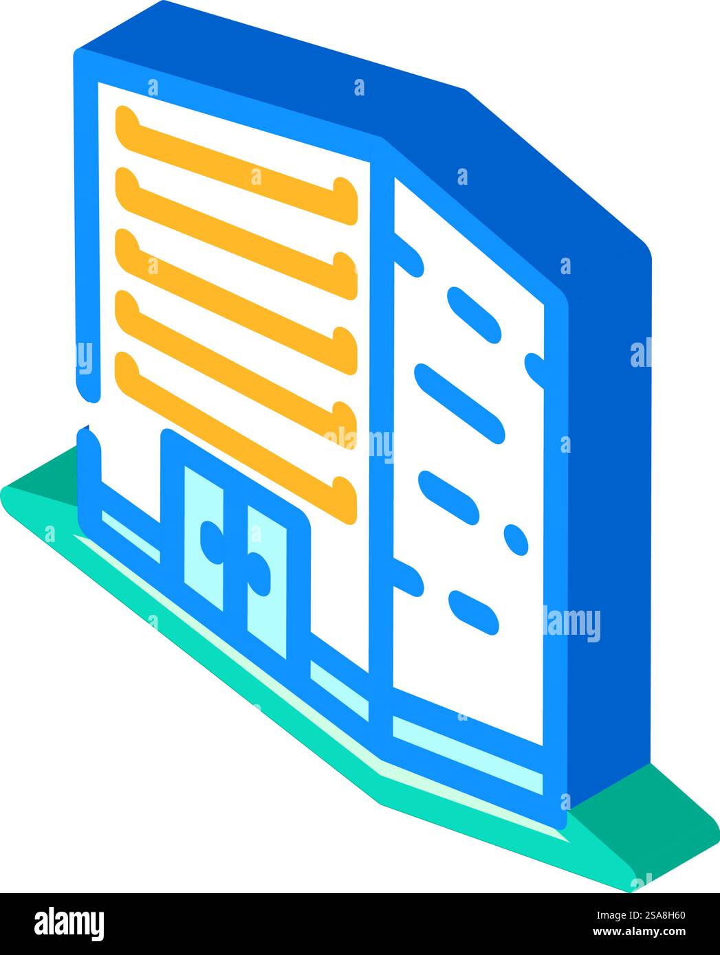 perspective drawing architectural drafter isometric icon vector ...