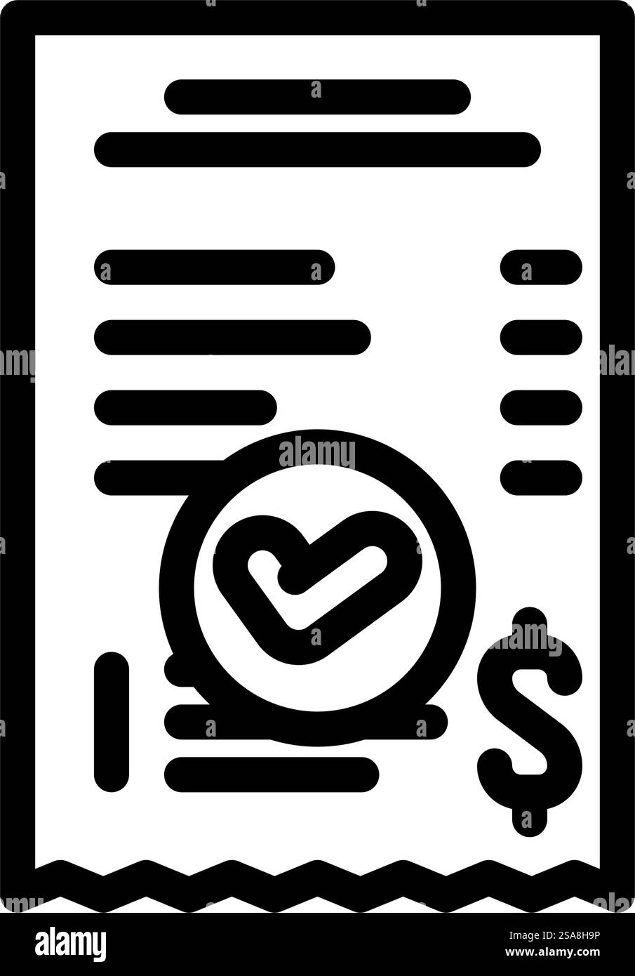 payment approved bank line icon vector. payment approved bank sign ...