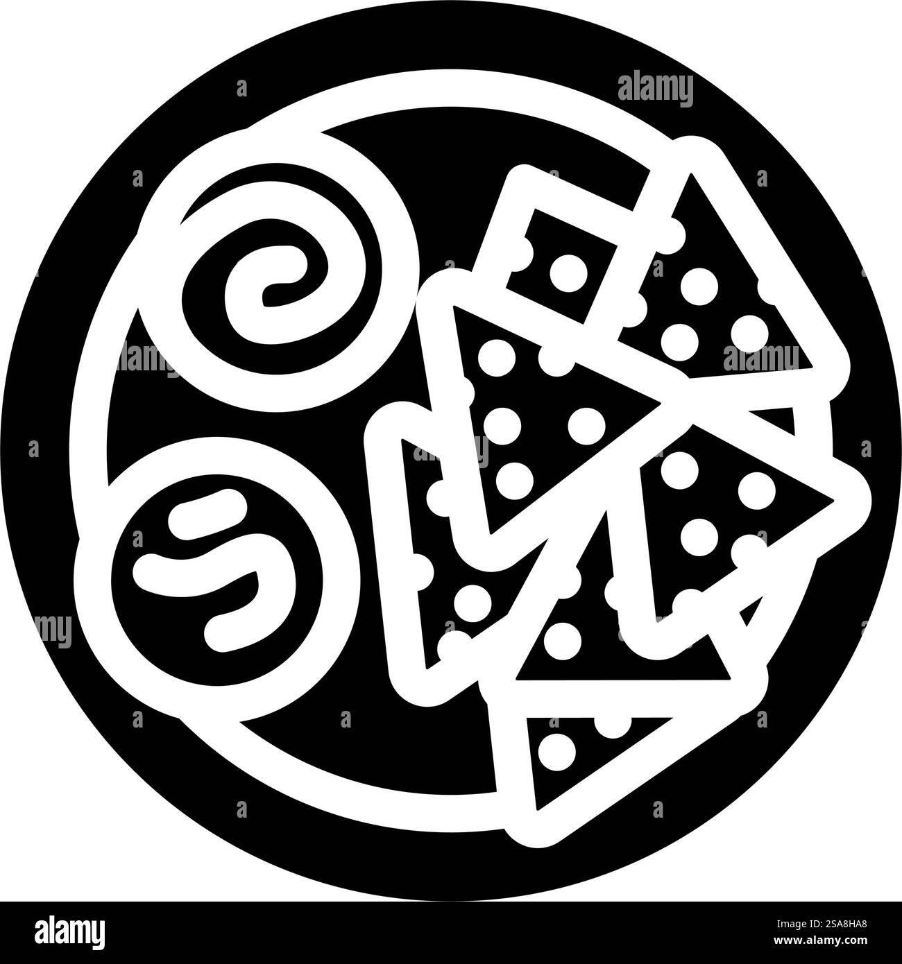 tortilla chips mexican cuisine glyph icon vector. tortilla chips ...