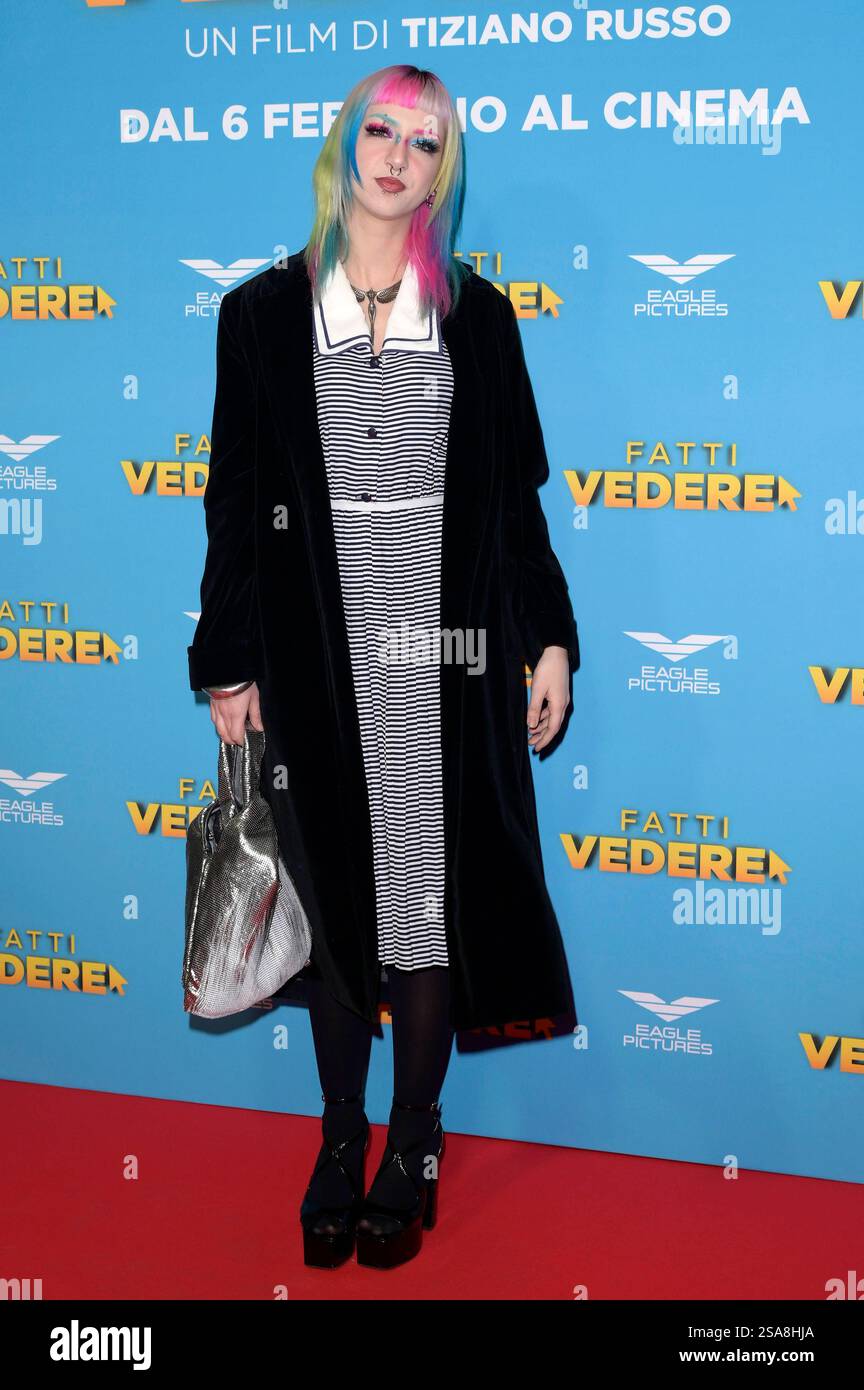 Anna Lou Castoldi bei der Premiere des Kinofilms Fatti vedere im Cinema ...
