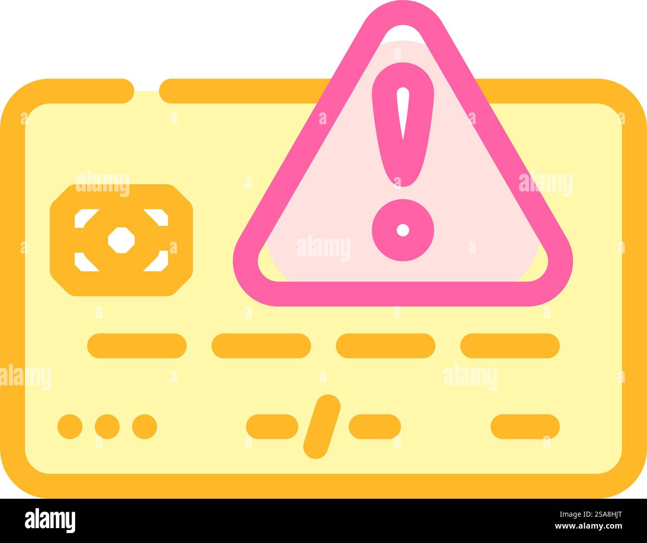 stolen card bank payment color icon vector. stolen card bank payment ...