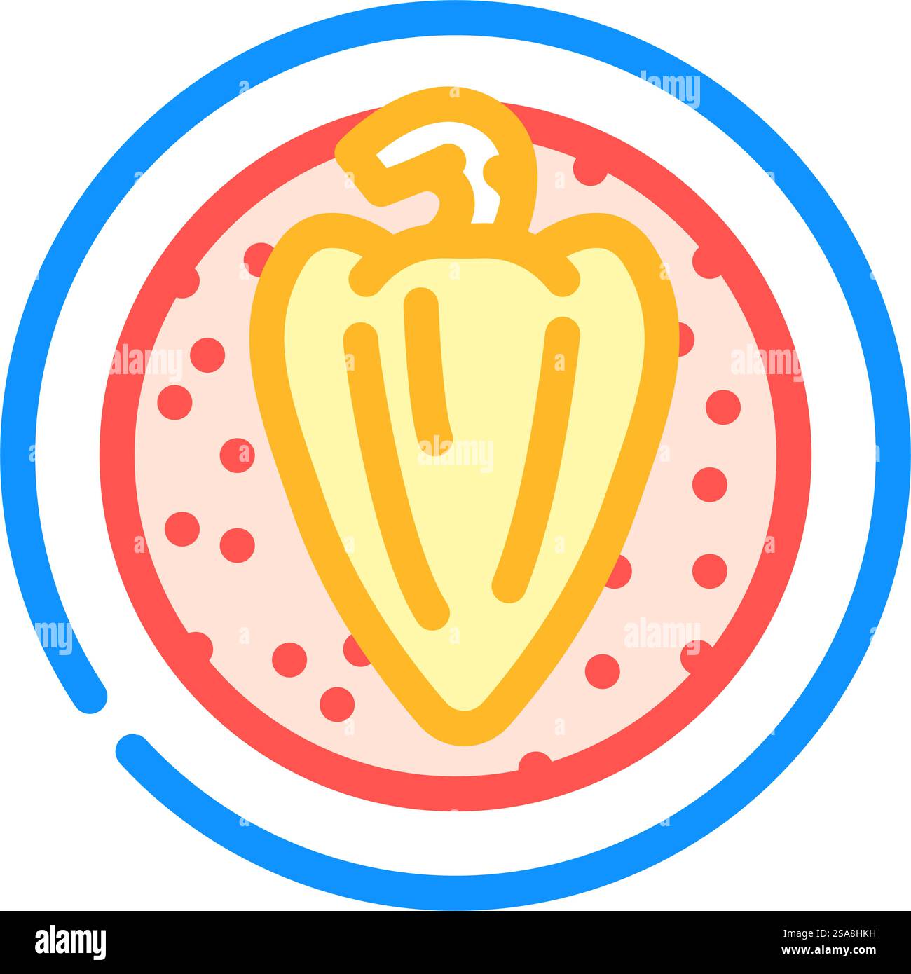 chiles rellenos mexican cuisine color icon vector. chiles rellenos ...