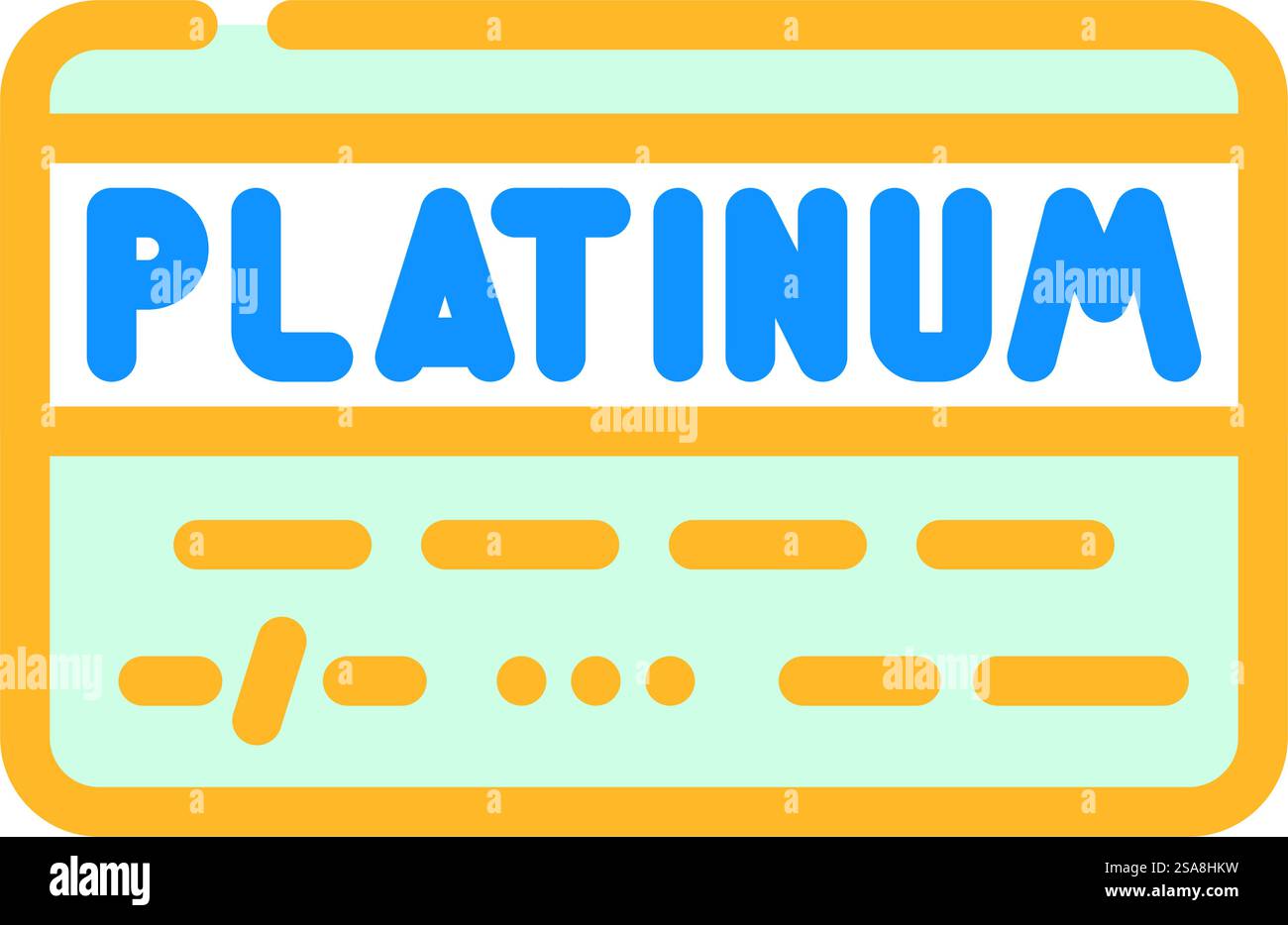 platinum card bank payment color icon vector. platinum card bank ...
