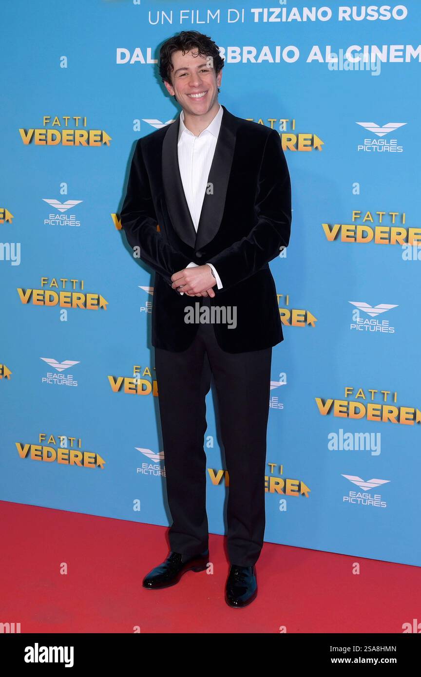 Francesco Centorame bei der Premiere des Kinofilms Fatti vedere im ...