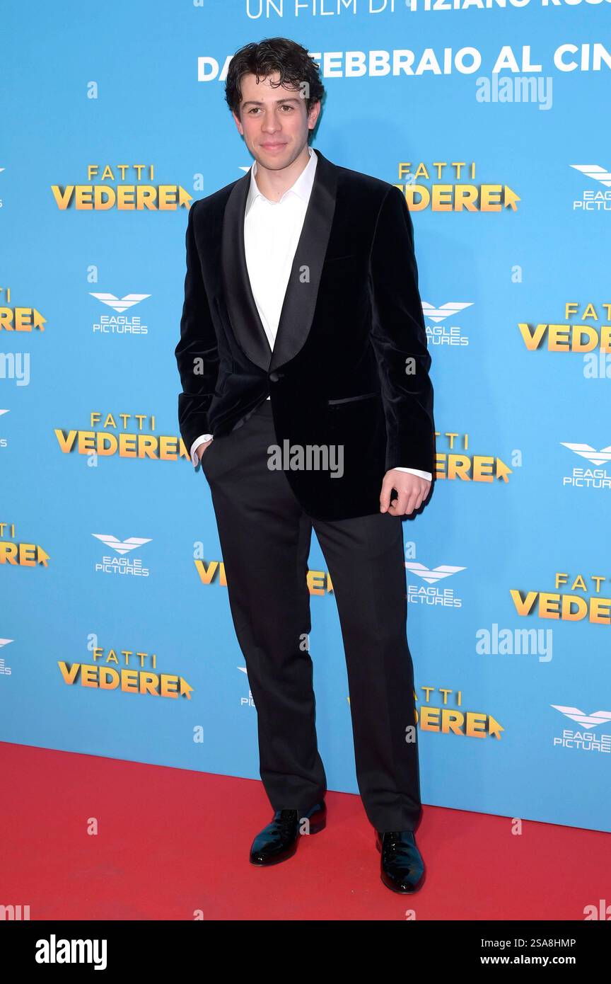 Francesco Centorame bei der Premiere des Kinofilms Fatti vedere im ...