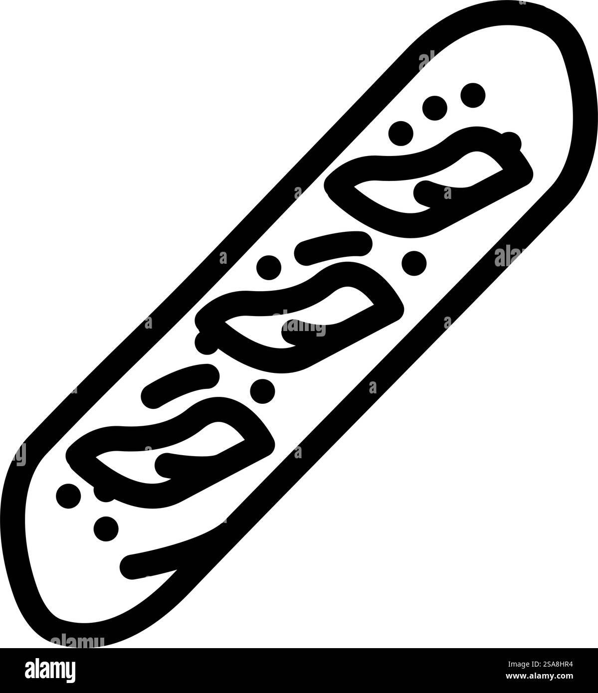 baguette french cuisine line icon vector. baguette french cuisine sign ...