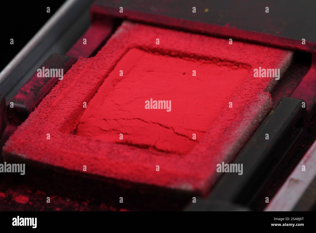 magenta laser powder as nice technology background Stock Photo - Alamy