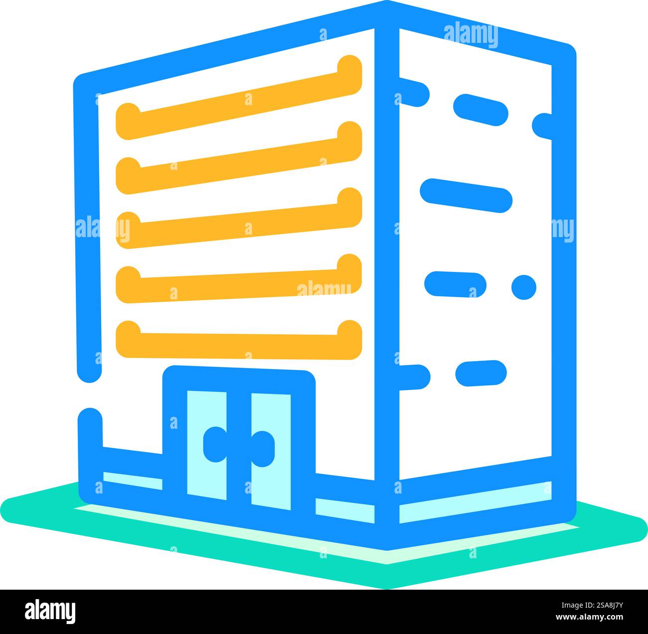 perspective drawing architectural drafter color icon vector ...