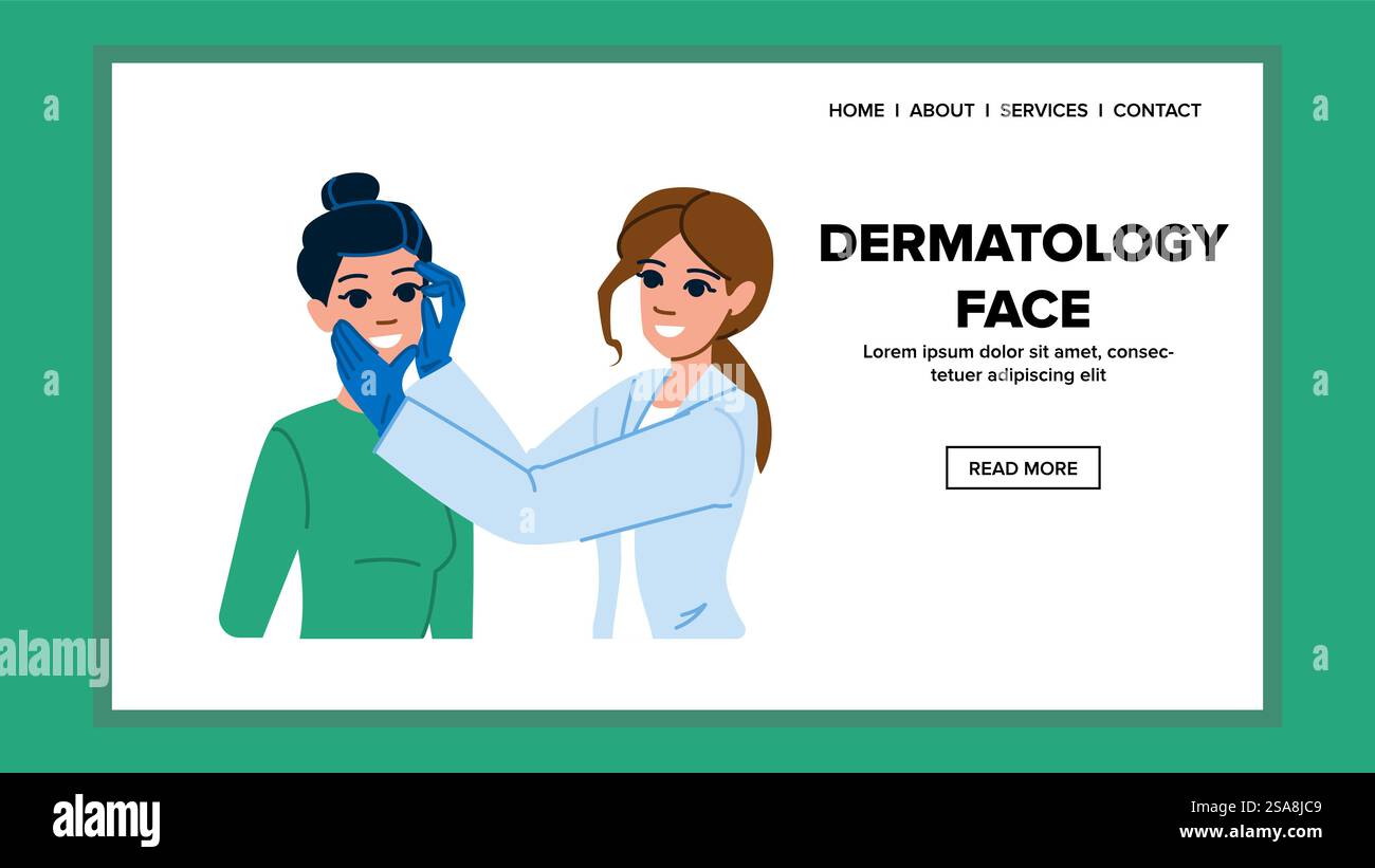 cosmetology dermatology face vector. skin care, anti wrinkle, perfect ...