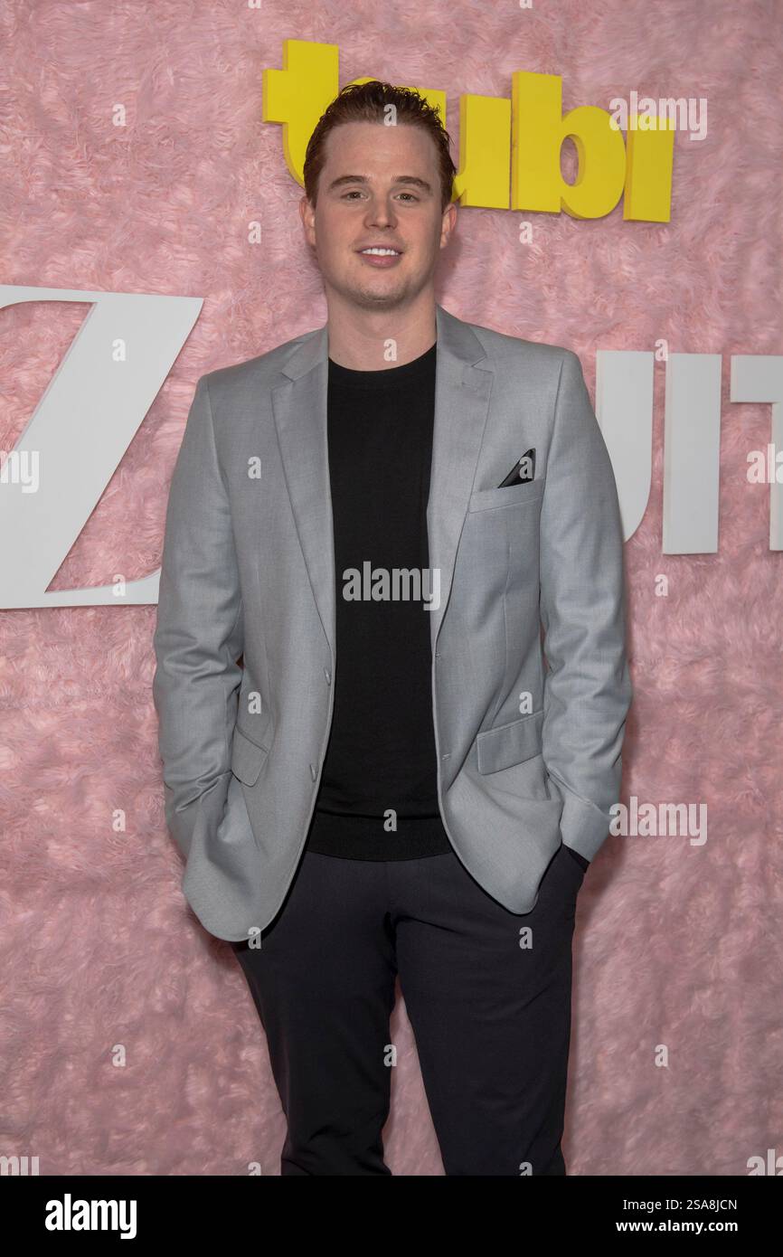 New York, United States. 28th Jan, 2025. Evan Marsh attends Tubi ...