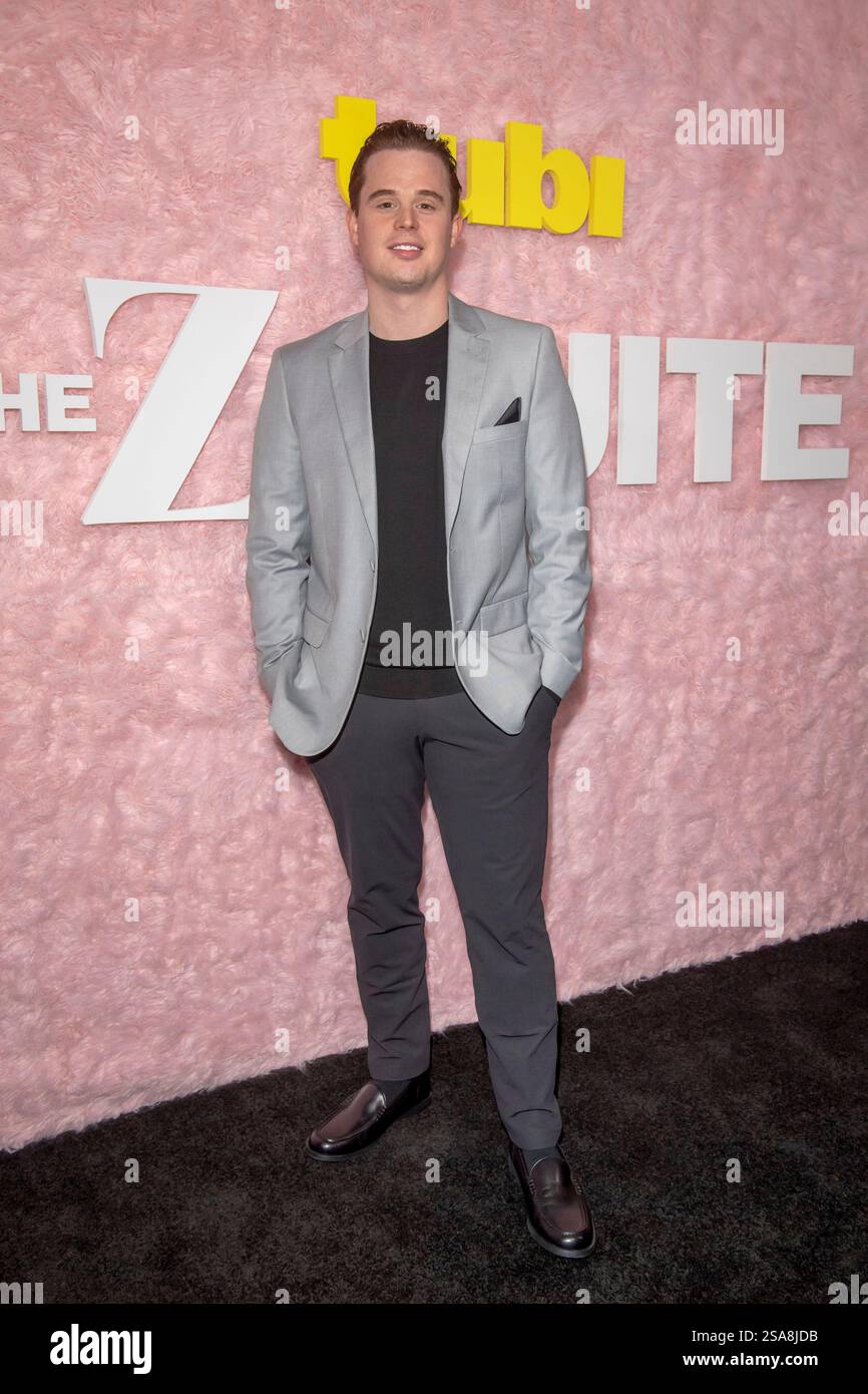 New York, United States. 28th Jan, 2025. Evan Marsh attends Tubi ...