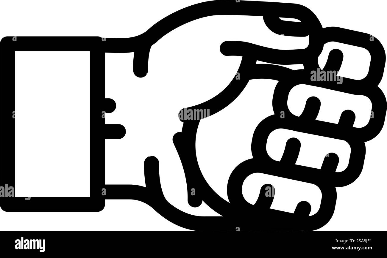 stress ball fidget toy line icon vector. stress ball fidget toy sign ...