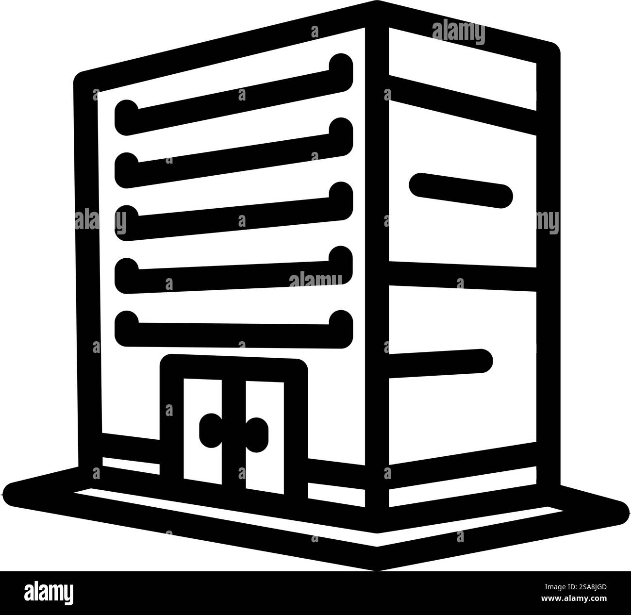 perspective drawing architectural drafter line icon vector. perspective ...