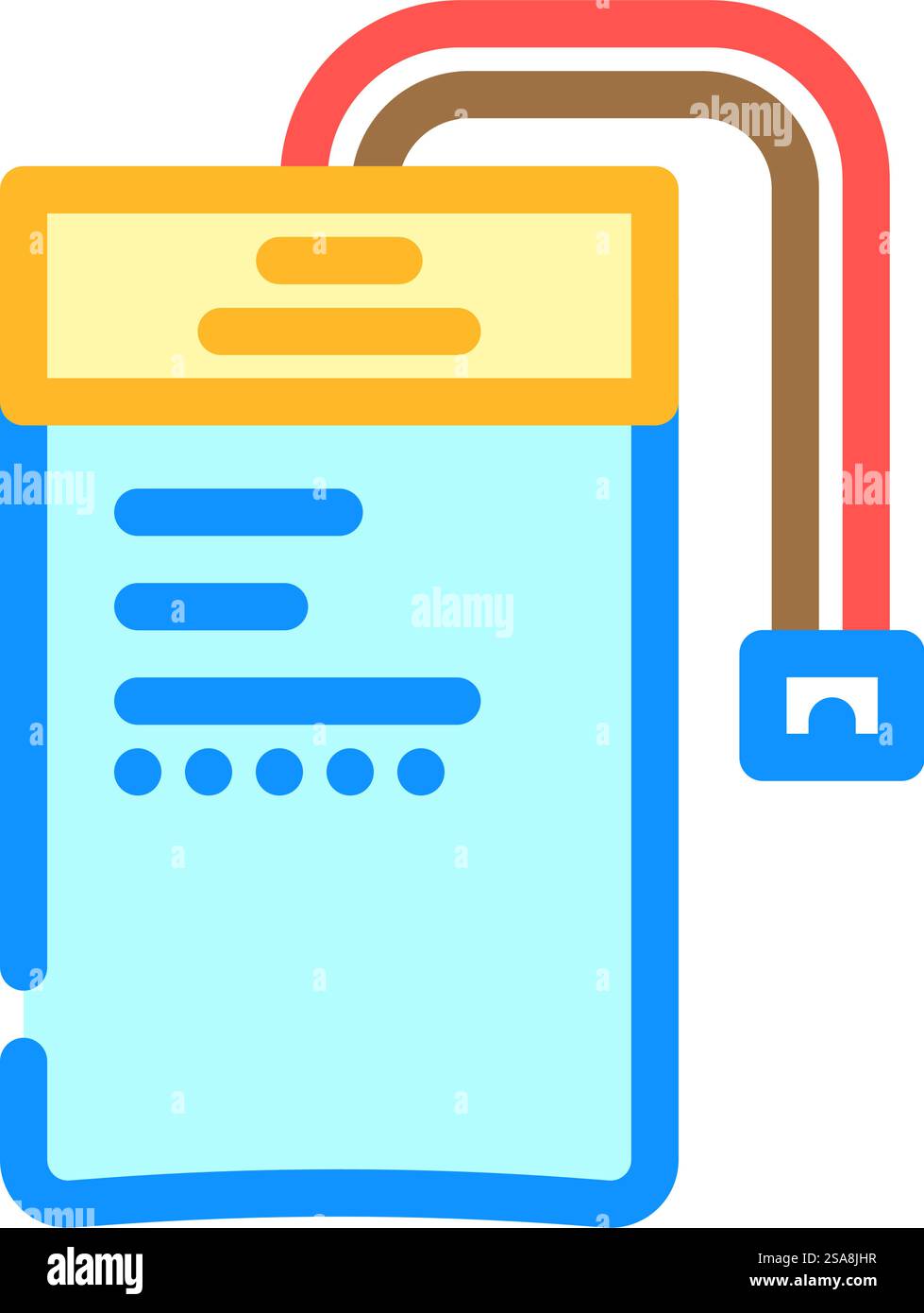 lithium ion battery color icon vector. lithium ion battery sign ...