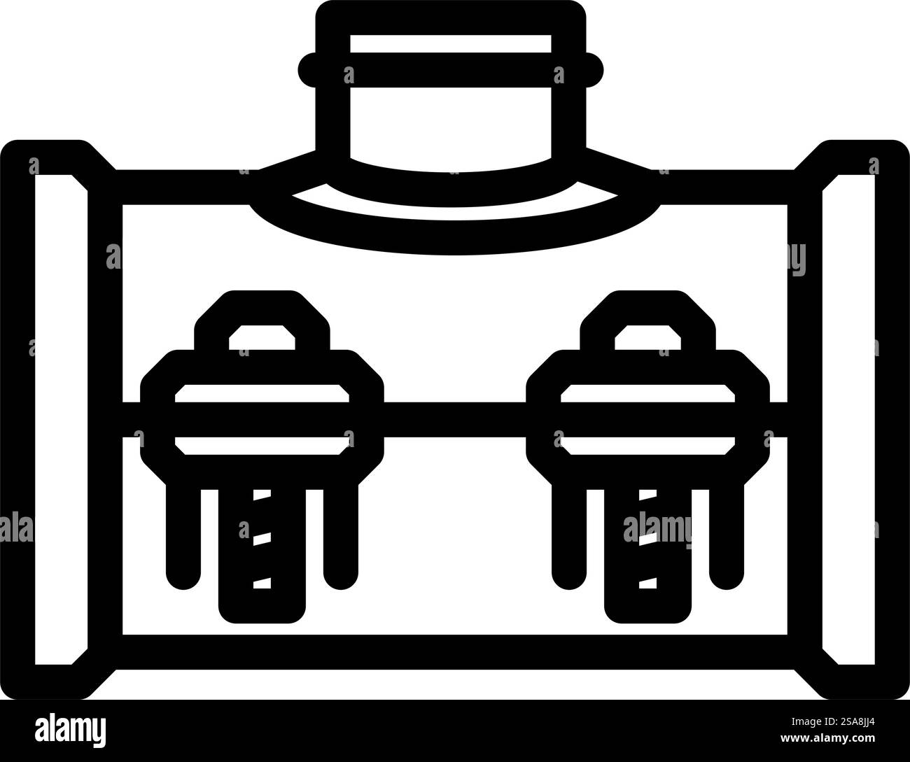 steel pipeline line icon vector. steel pipeline sign. isolated contour ... steel pipeline line icon vector. steel pipeline sign. isolated contour ...
