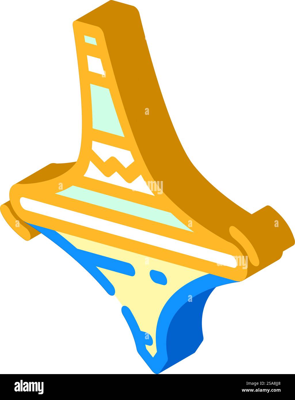 spinning top fidget toy isometric icon vector. spinning top fidget toy ...