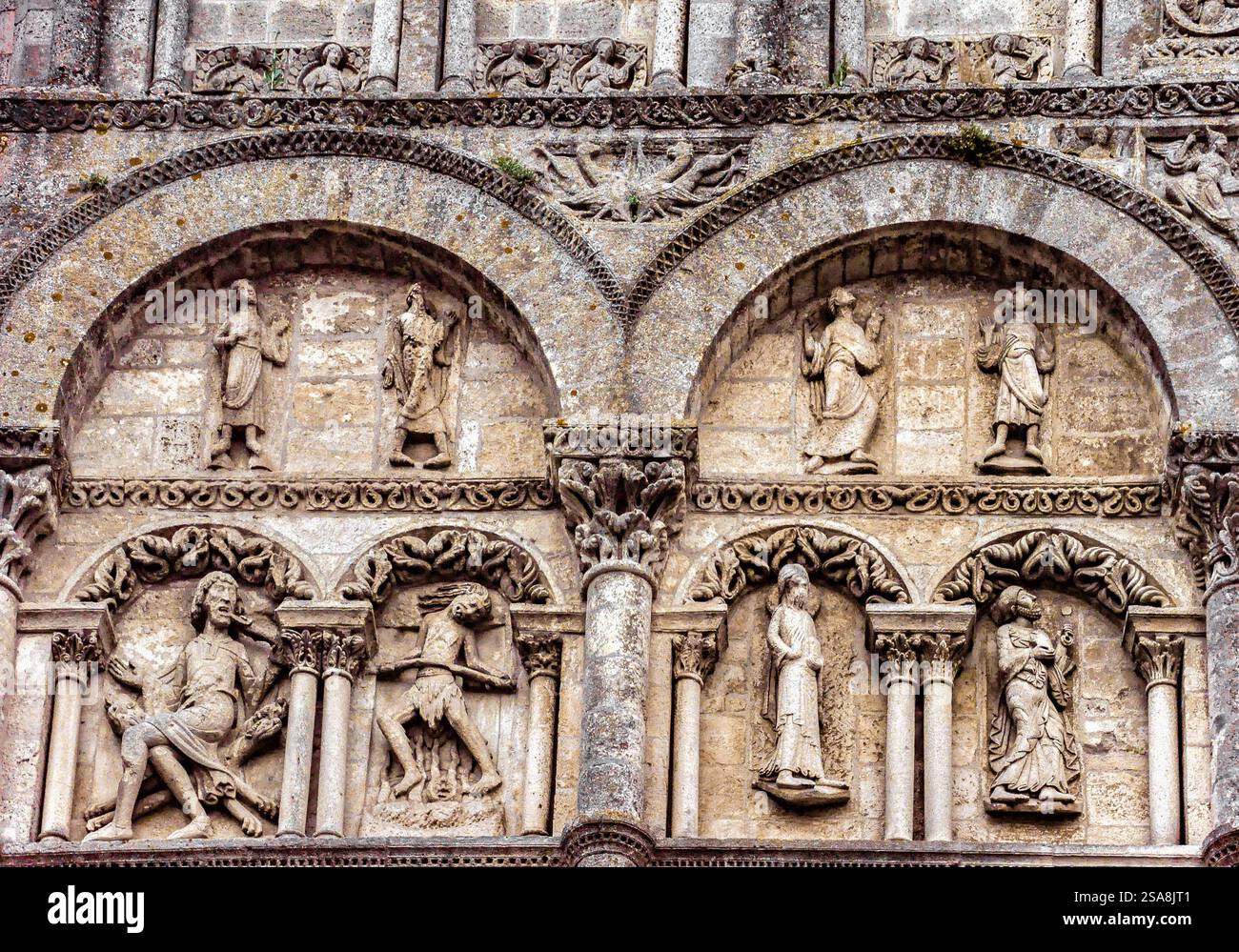 Timeless Reverence The Sacred Art Of Angoulême Cathedral S Facade