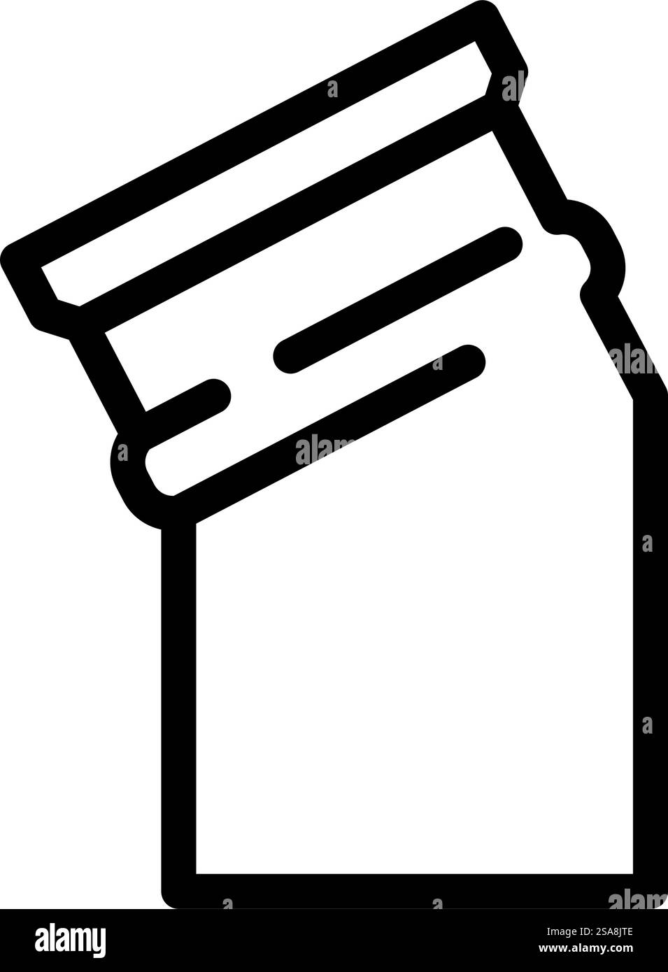 fuel pipeline line icon vector. fuel pipeline sign. isolated contour ...