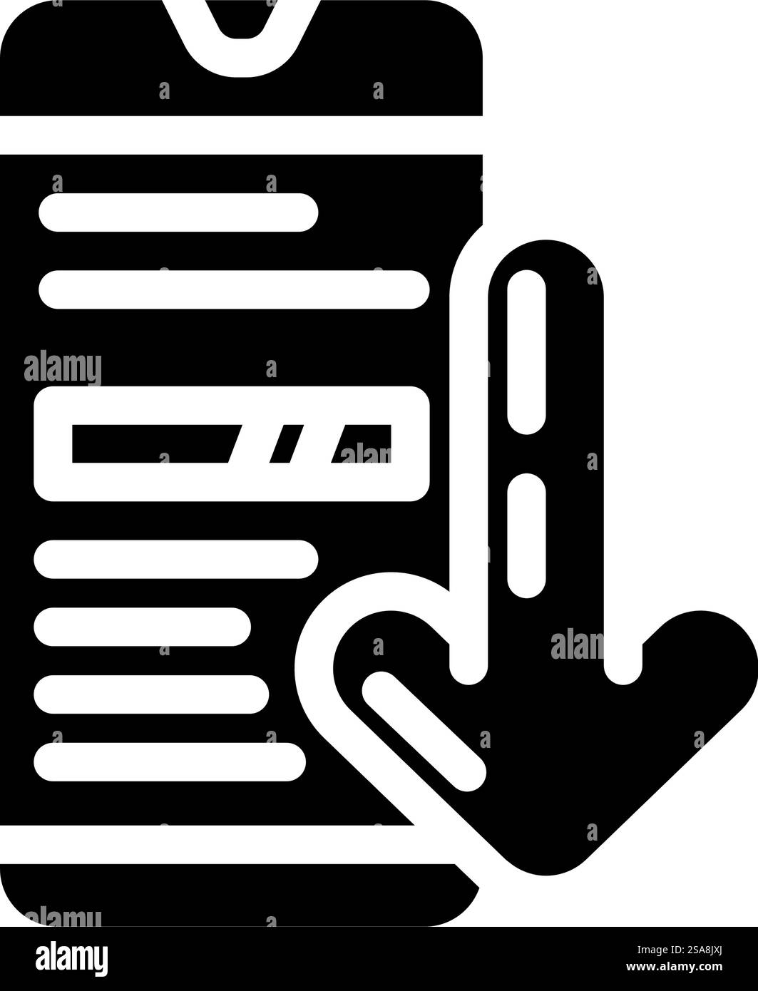 closed envelope message loading glyph icon vector. closed envelope ...