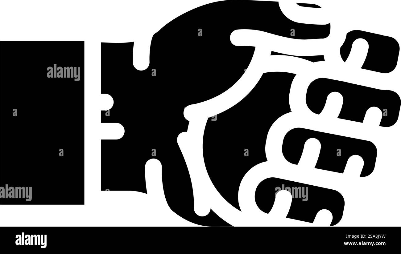 stress ball fidget toy glyph icon vector. stress ball fidget toy sign ...