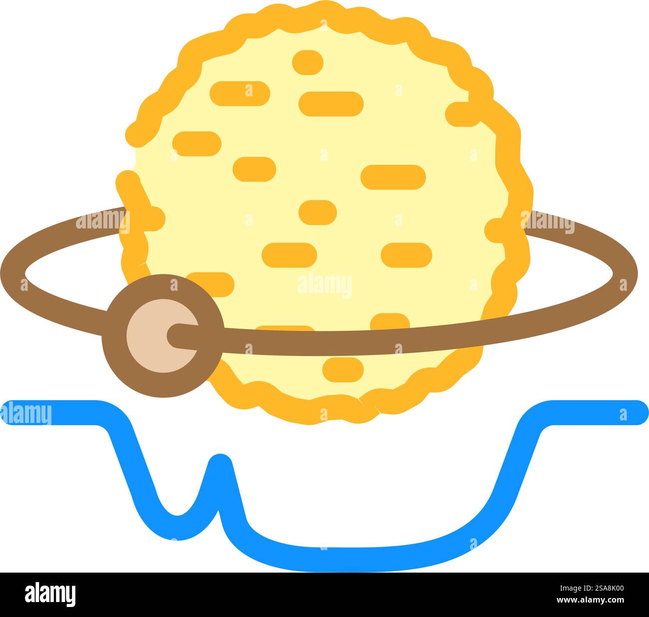 exoplanet space exploration color icon vector. exoplanet space ...