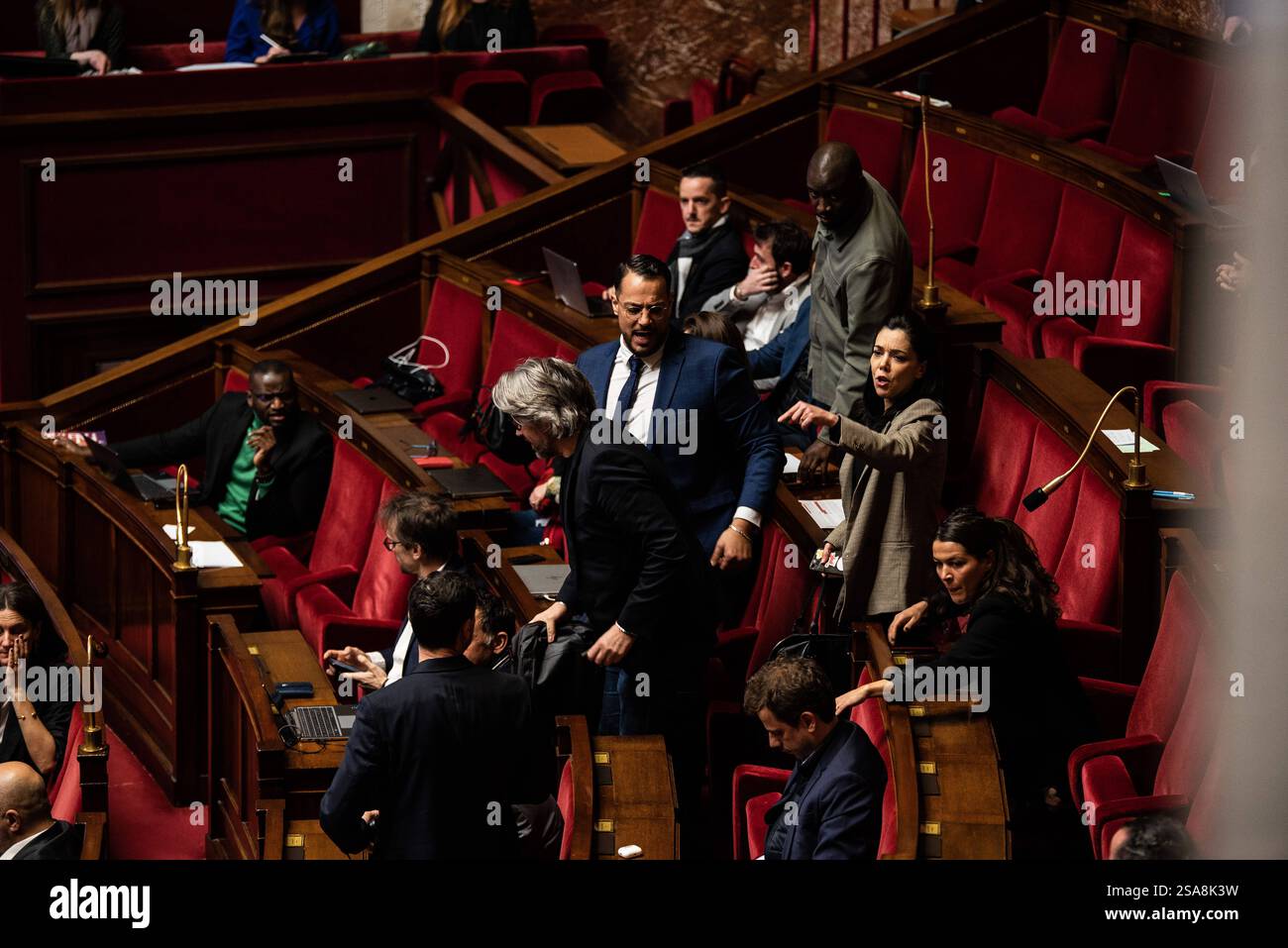 FRANCE-POLITICS-GOVERNMENT-PARLIAMENT Sebastian Delogu, MP with La ...