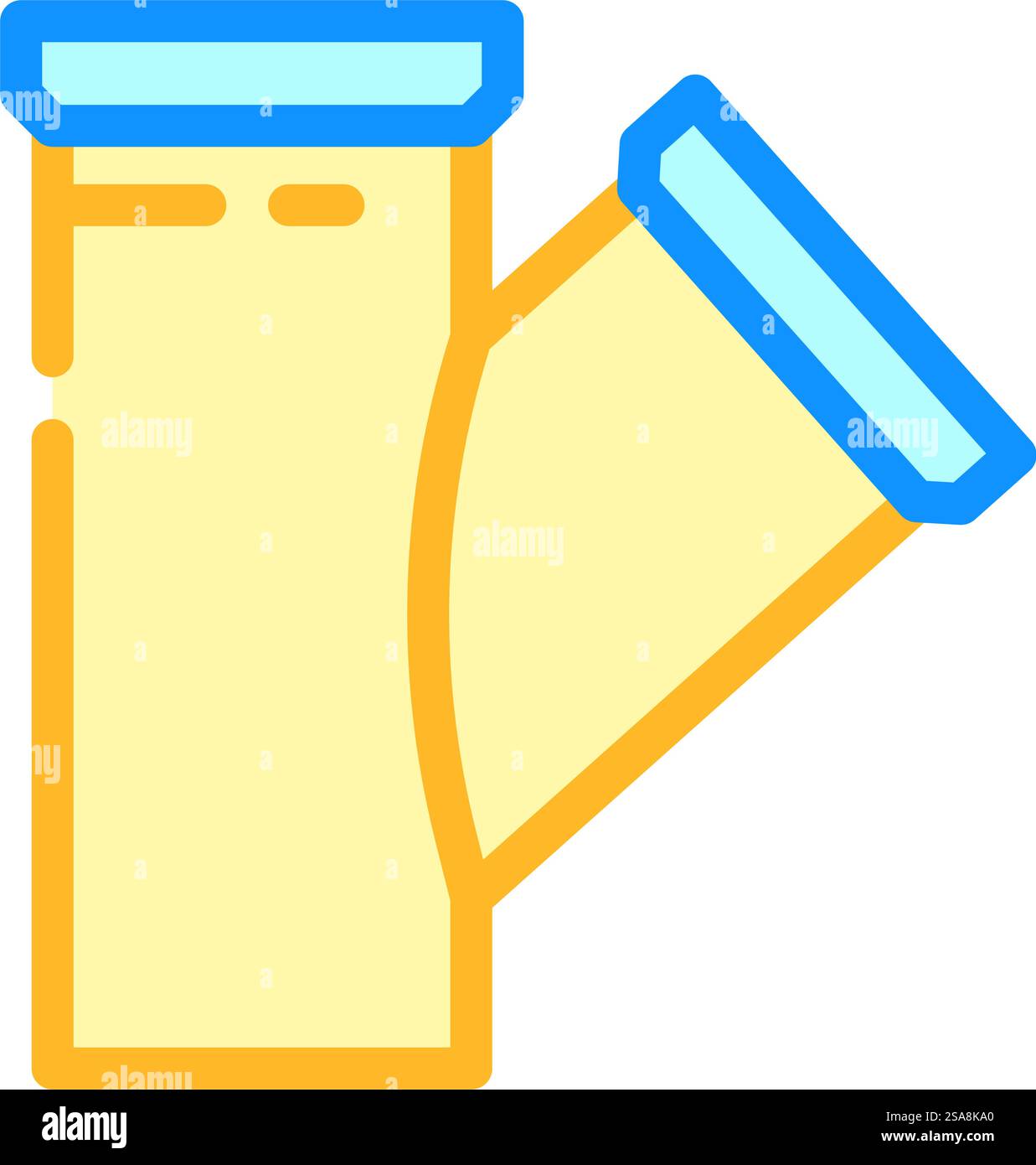 industry pipeline color icon vector. industry pipeline sign. isolated ...