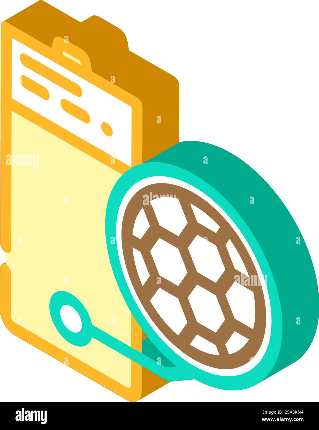 graphene battery isometric icon vector. graphene battery sign. isolated ...