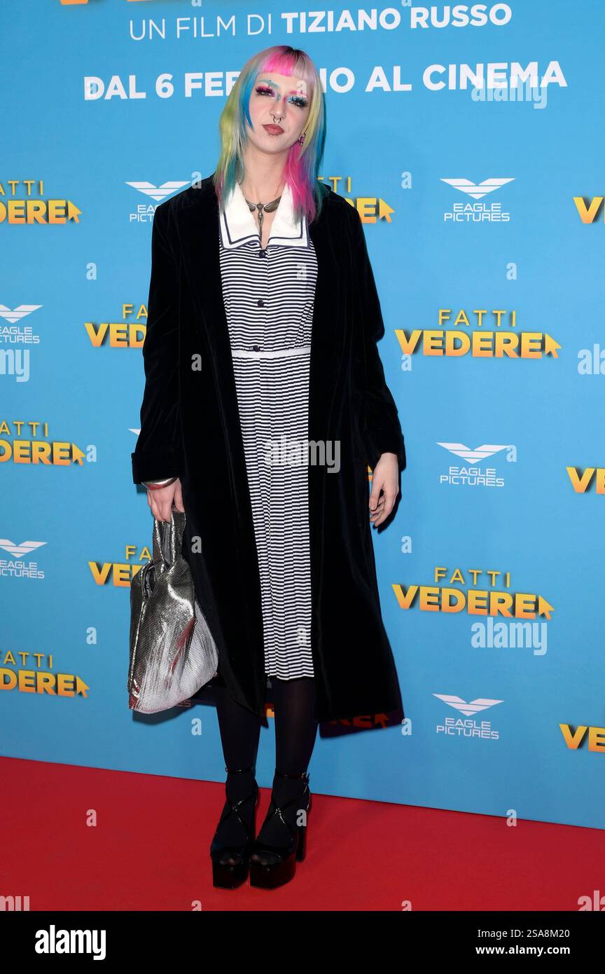 Anna Lou Castoldi bei der Premiere des Kinofilms 'Fatti vedere' im ...