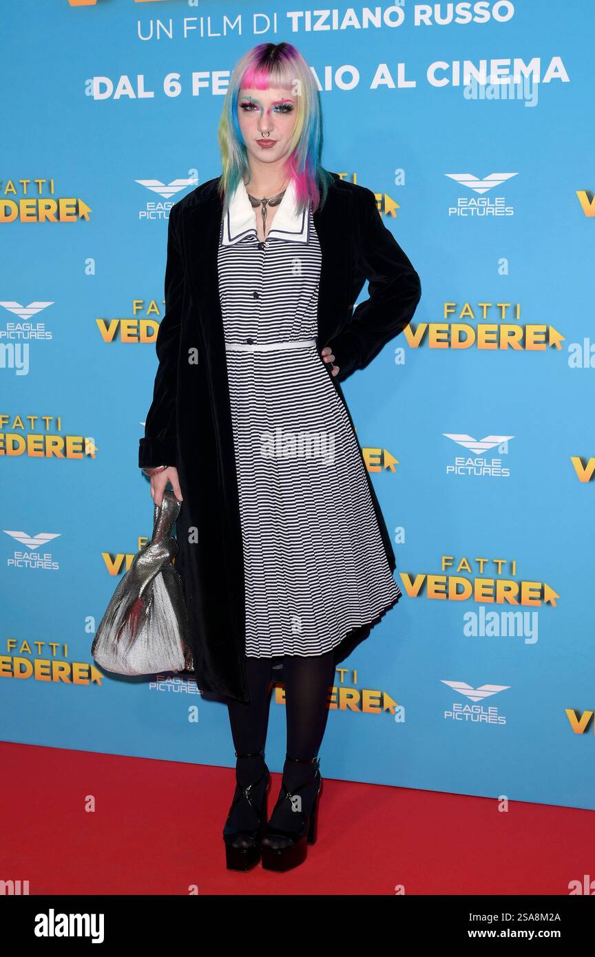 Anna Lou Castoldi bei der Premiere des Kinofilms 'Fatti vedere' im ...
