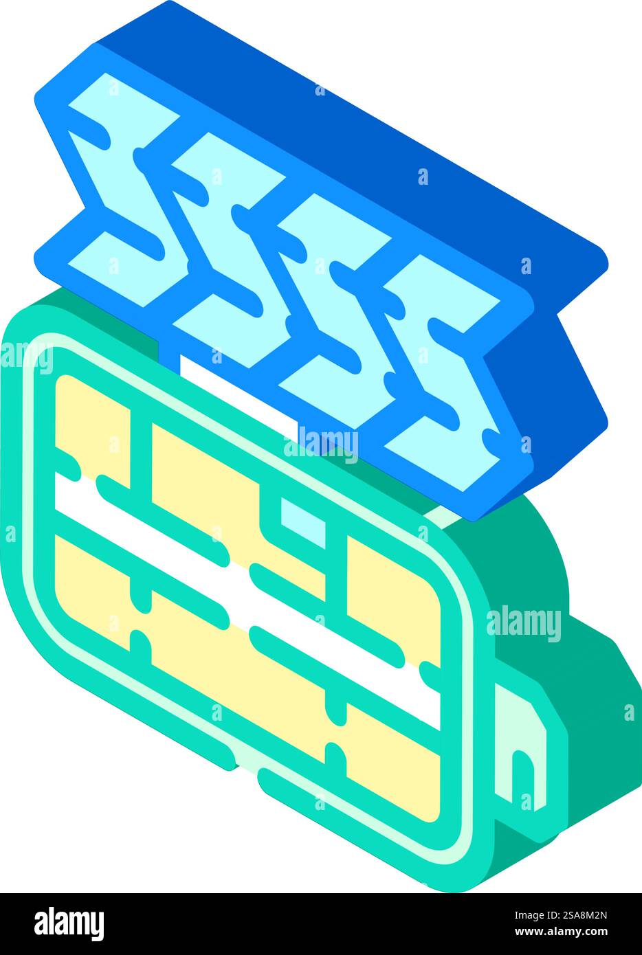 habitat space exploration isometric icon vector. habitat space ...