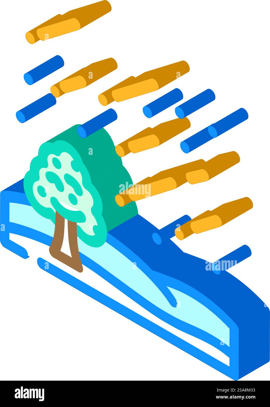 meteor shower space exploration isometric icon vector. meteor shower ...